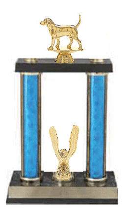 Two Post Beagle Trophy 2P