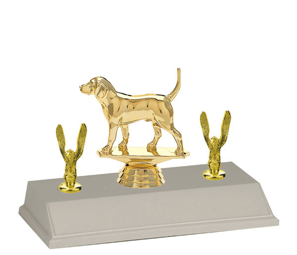 3BF Small Beagle Trophies with Double Trim
