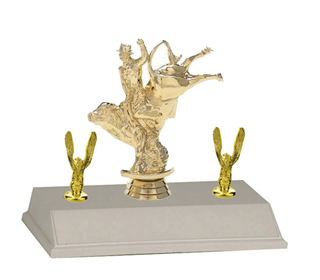 3BF Bull Rider Rodeo Trophy