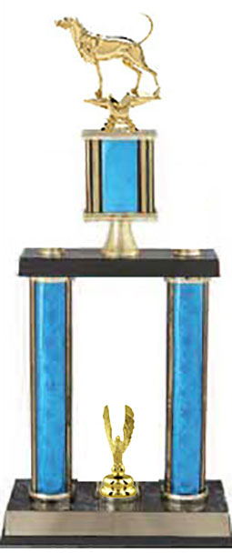 Double Post Coonhound Bench Show Trophy DPSR