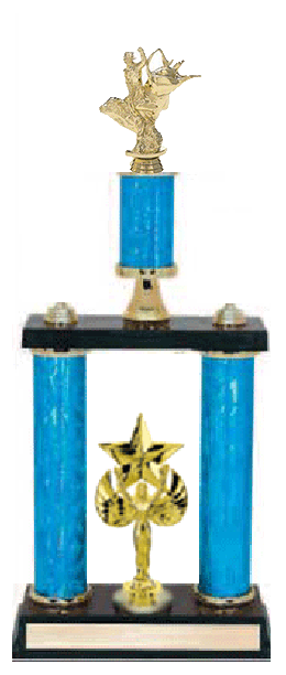 2PSRR-743GBR Rodeo Bull Riding Trophy