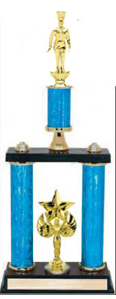 Cooking Trophies, Two Post, Stacked Design