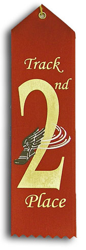 Track Ribbons with Card and String