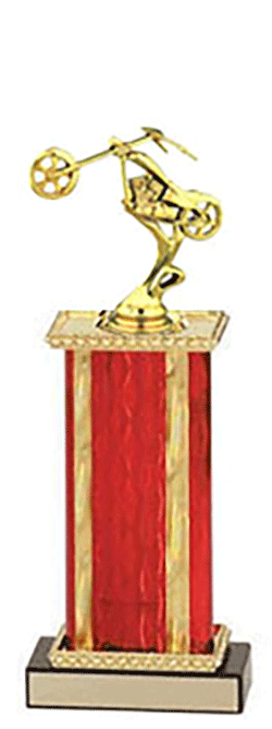 S1-655 SERIES Chopper Motorcycle Trophy with Single Column