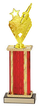 S1 Spark Plug Trophy, Single Column, with Trim