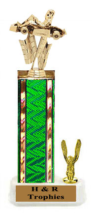 Rectangular Column Racing Trophies