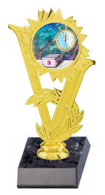 H & R Trophies. Base and Figure Swimming Trophies