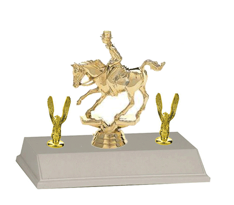3BF Cutting Horse Trophy