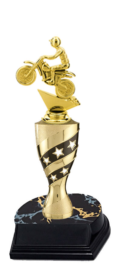 Motor Sport Trophies BFR Style with classy look.