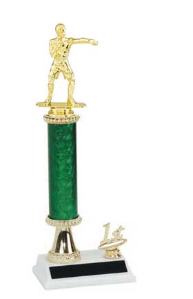 Boxing Trophies, Wrestling Trophies, Trim Figure, Single Column