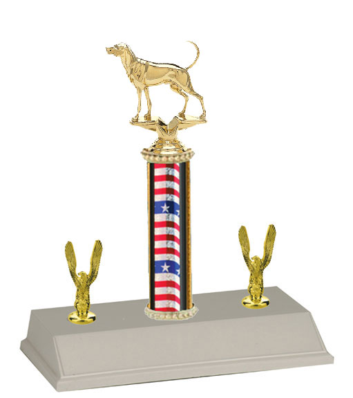 Coon Hound Bench Show Trophy R3