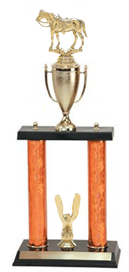 DPC-702G Western Horse Trophy