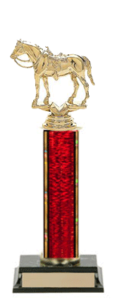 Western Saddle Horse Trophy R1 Style